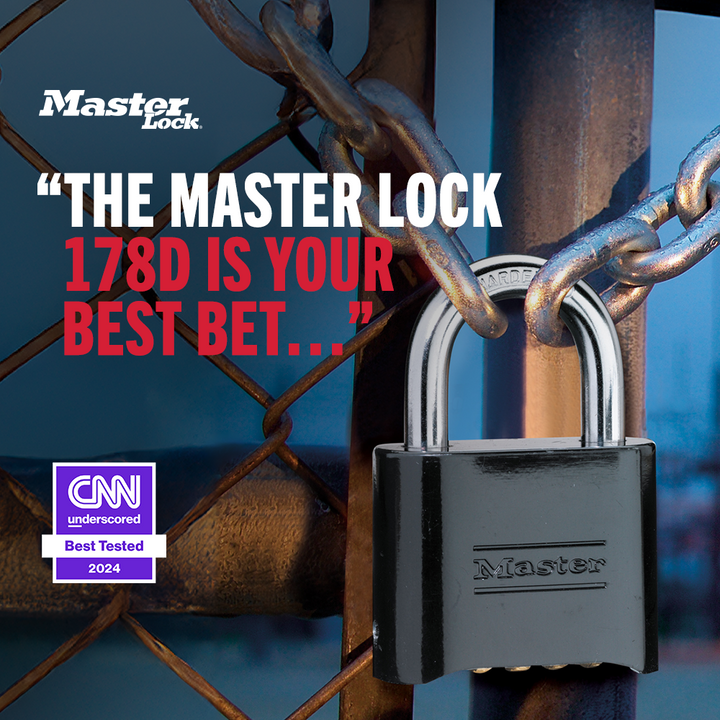 Exterior combination padlock store